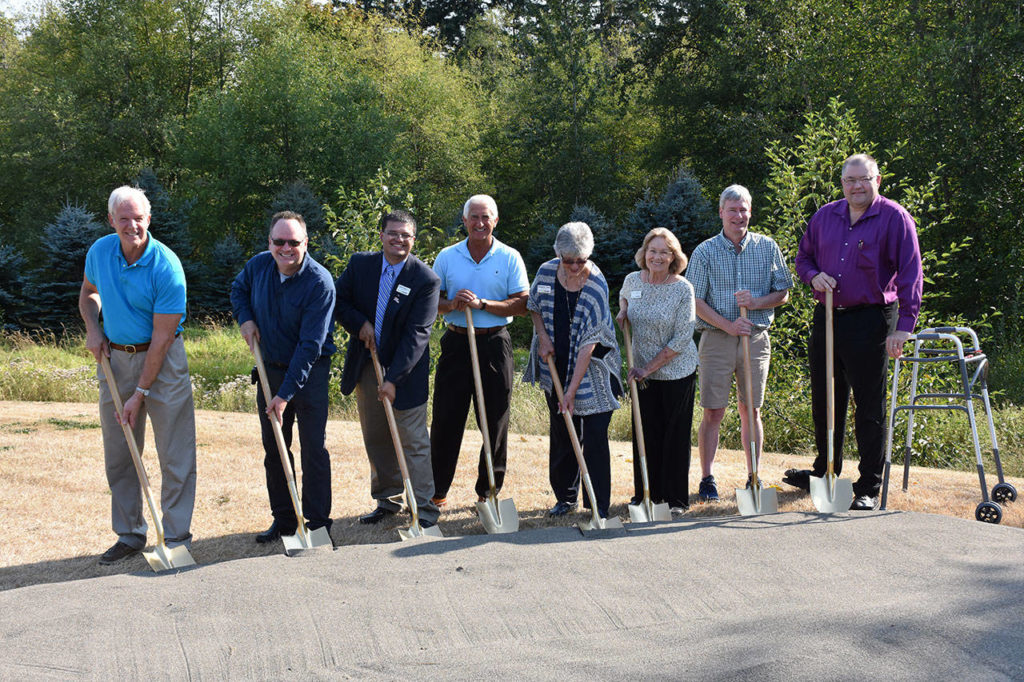 Groundbreaking ceremony for phase 2 of Covington Community Park ...