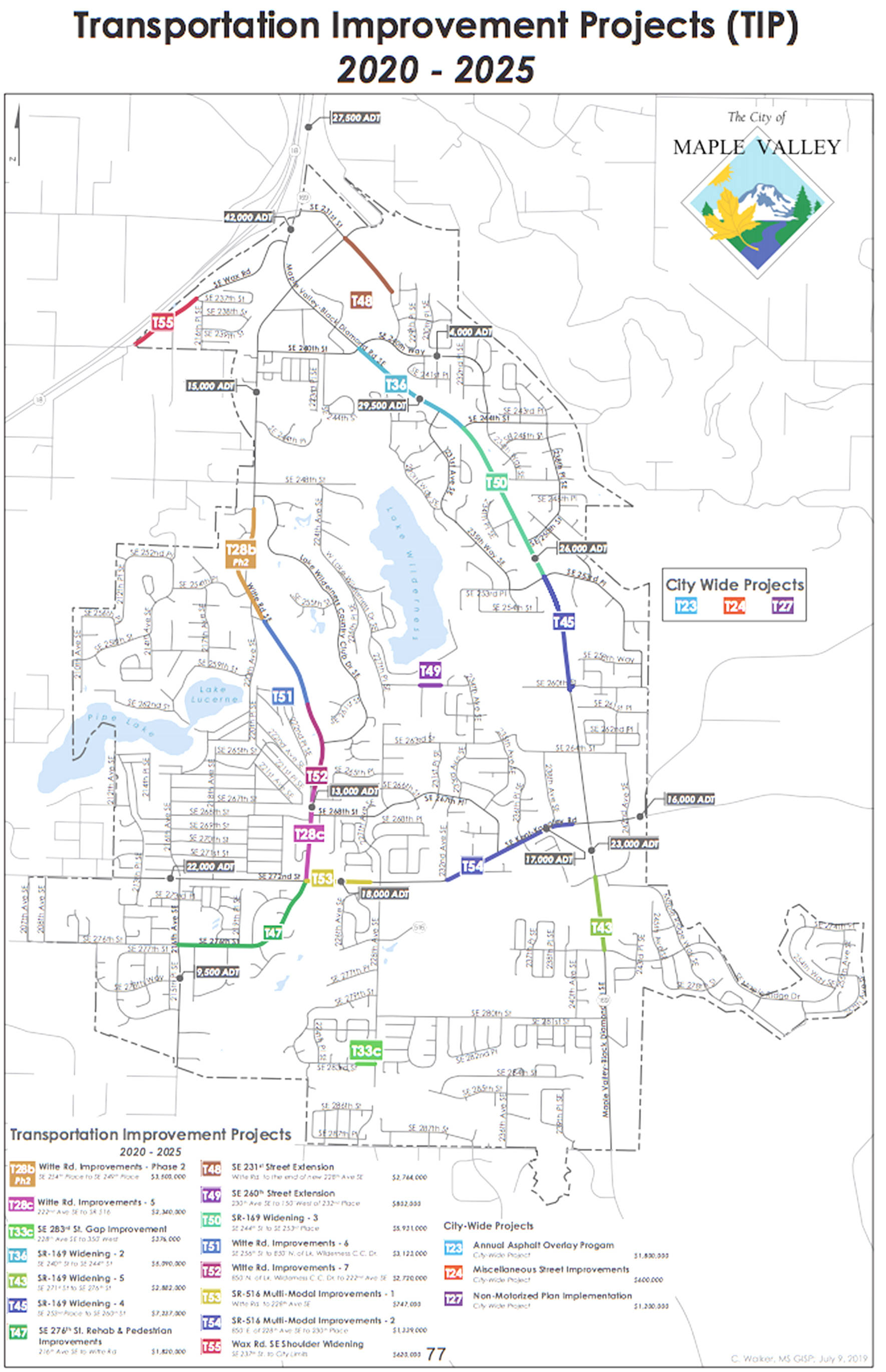 Maple Valley approves six-year transportation plan | Covington-Maple ...