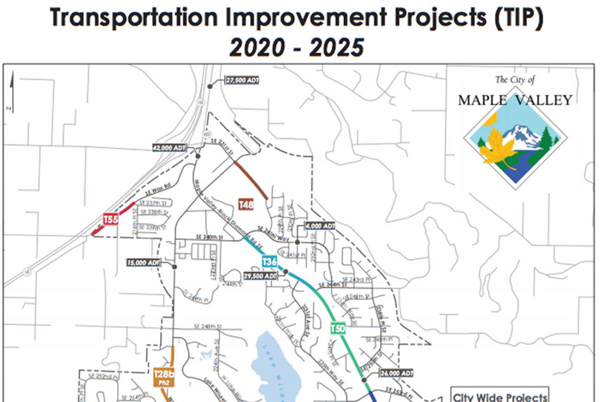 Maple Valley approves six-year transportation plan | Covington-Maple ...