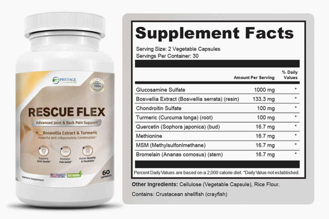 Rescue Flex Real Review: I Tried it for 30 Days–Do These PhytAge Labs Joint Back Pain ...