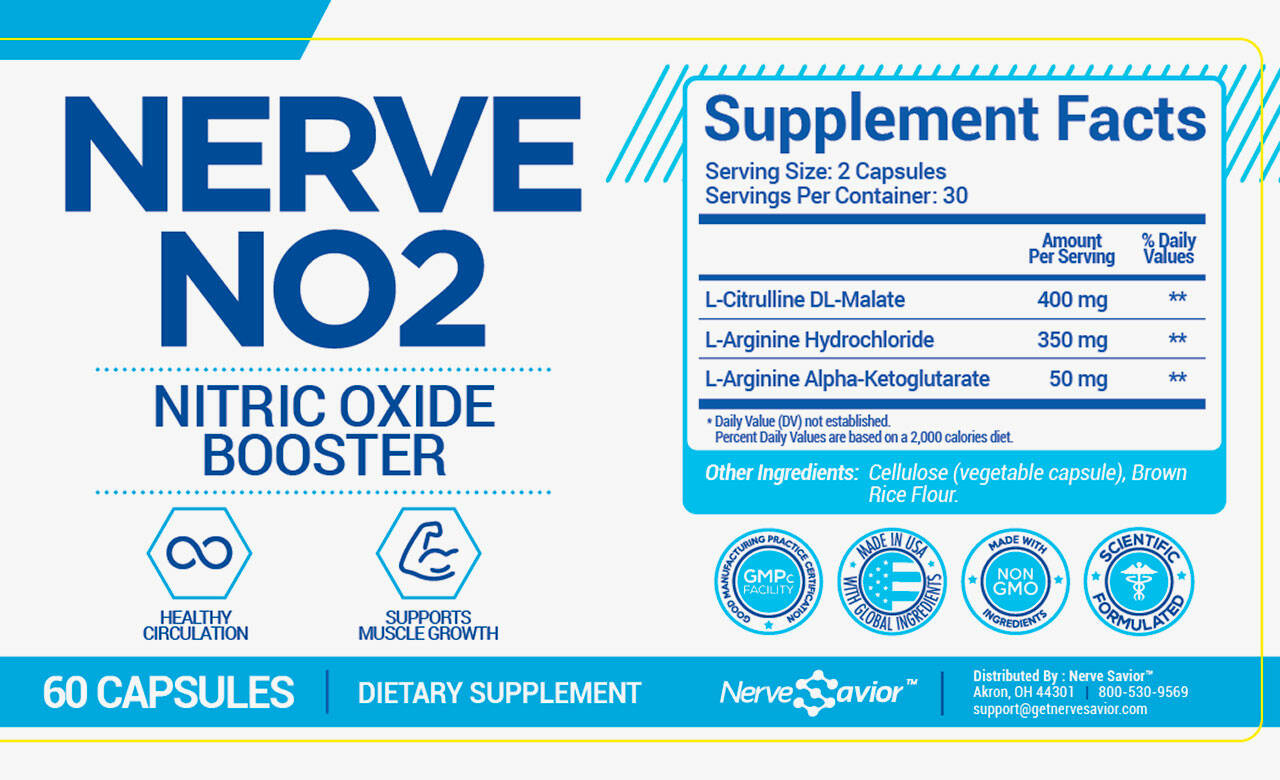 Nerve NO2 Real Review: I Tried it for 30 Days–Does This Nitric Oxide ...