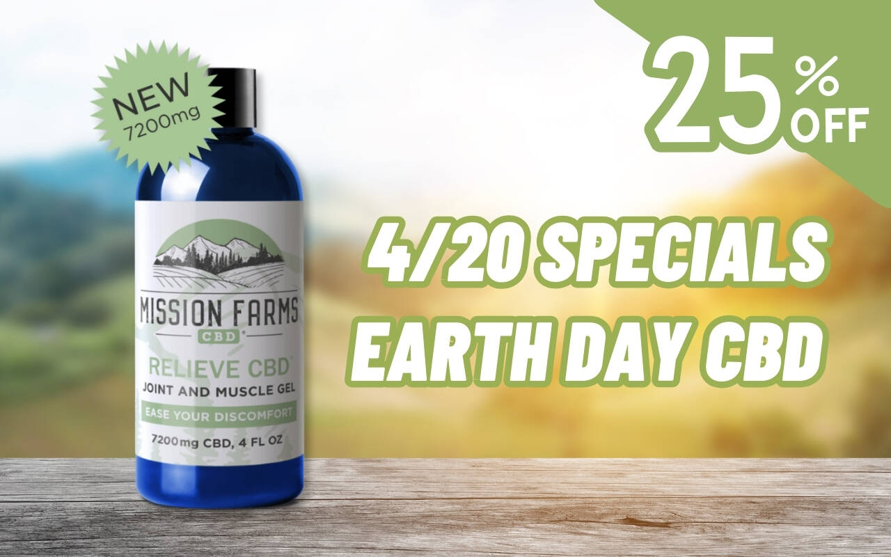 Mission Farms CBD 4/20 Specials - Earth Day CBD 25% off sitewide (Major ...
