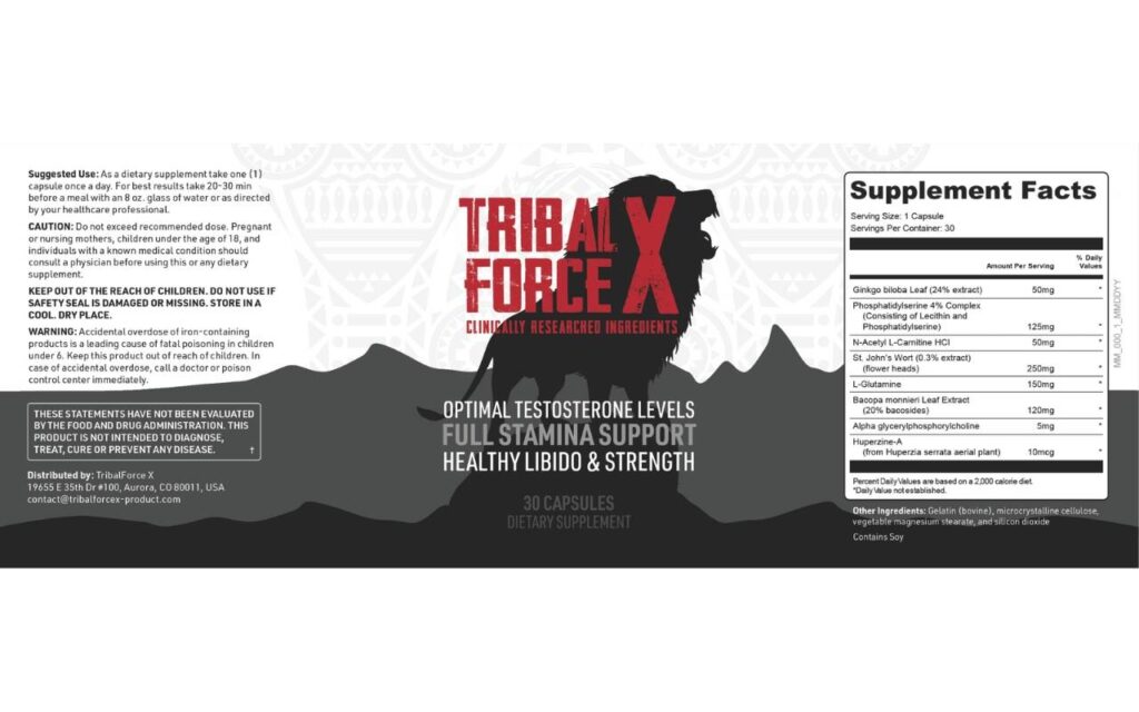 Tribal Force X: Review the Supplement Ingredient Benefits | Covington ...